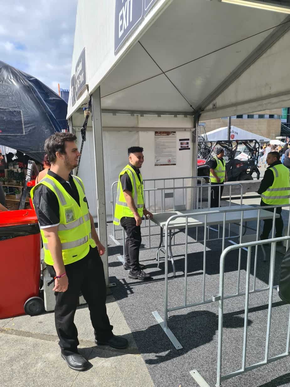 A successful event requires efficient security services: Recon provides security for Homegrown ...